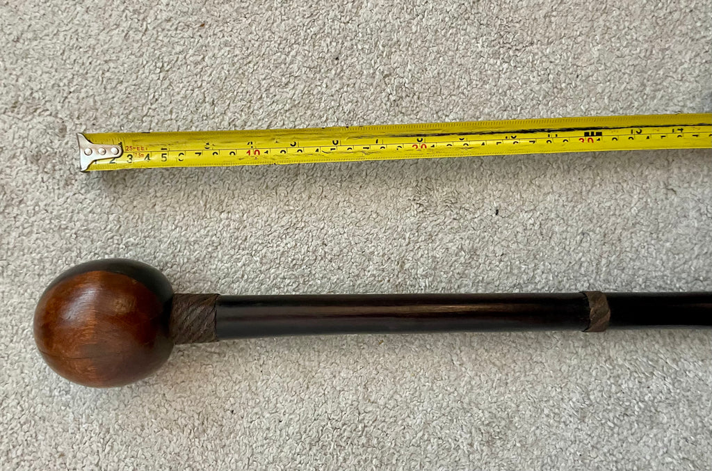 IMPRESSIVE 19th CENTURY ZULU FIGHTING KNOBKERRIE WITH WIREWORK - 26 In ...