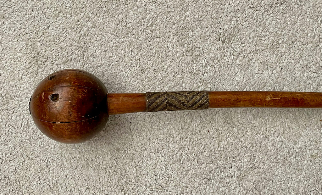 19th CENTURY ZULU KNOBKERRIE WITH INTRIGUING FEATURES - 26 ins – Ian ...