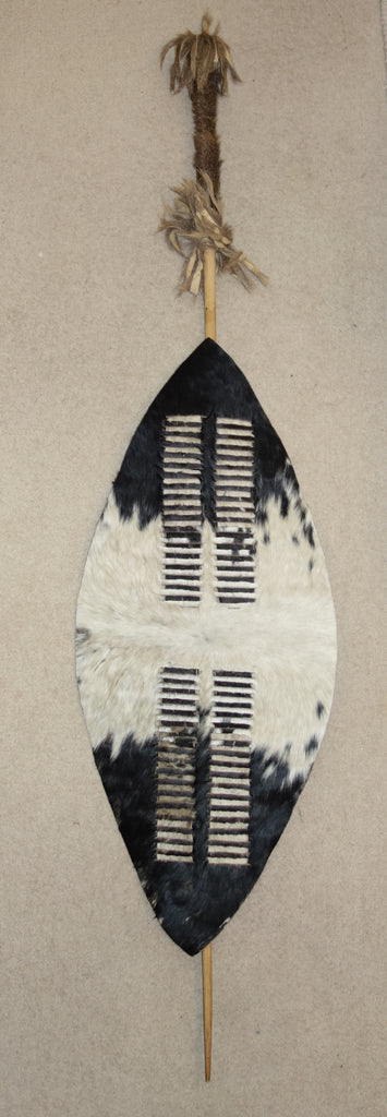IMPRESSIVE TRADITIONALLY-MADE MODERN ZULU SHIELD, IHAWU – Ian Knight's ...