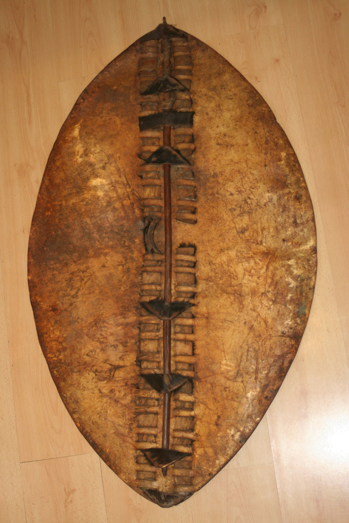 Spectacular 1879 Period Regimental Zulu War Shield, Umbhumbulozu Patte ...