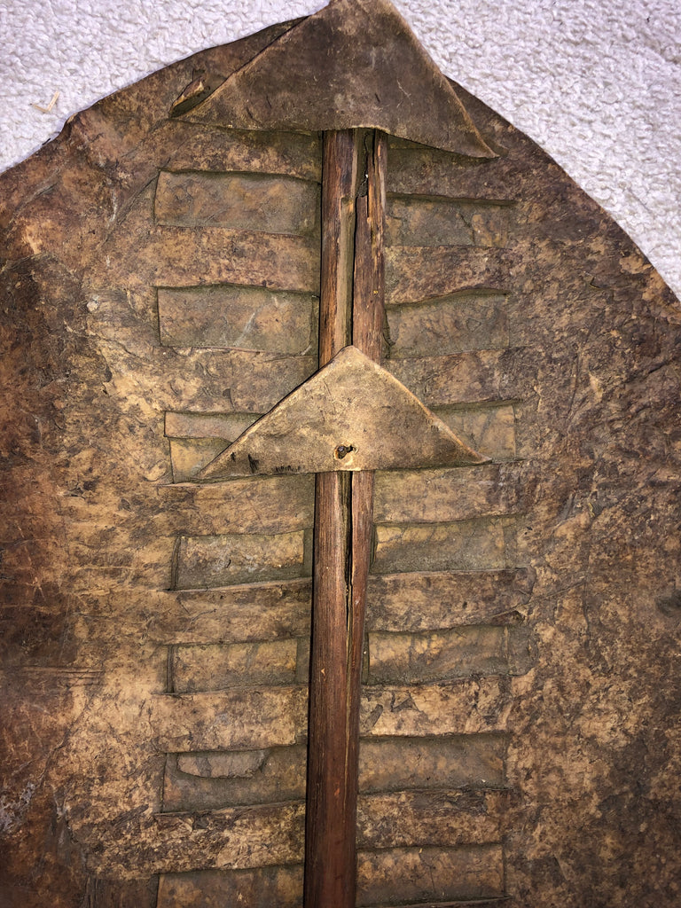 19th CENTURY ZULU WAR SHIELD IHAWU: 31 x 17-inches – Ian Knight's Anglo ...