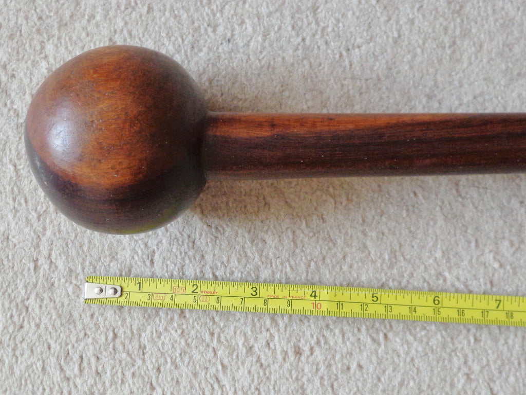 A Very Good Zulu Fighting Knobkerrie, Iwisa - 25 Inches Long – Ian ...